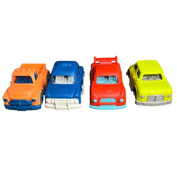 Battat | Toys | Lot Of 4 Wonder Wheels By Battat Plastic Cars Kid Toys ...
